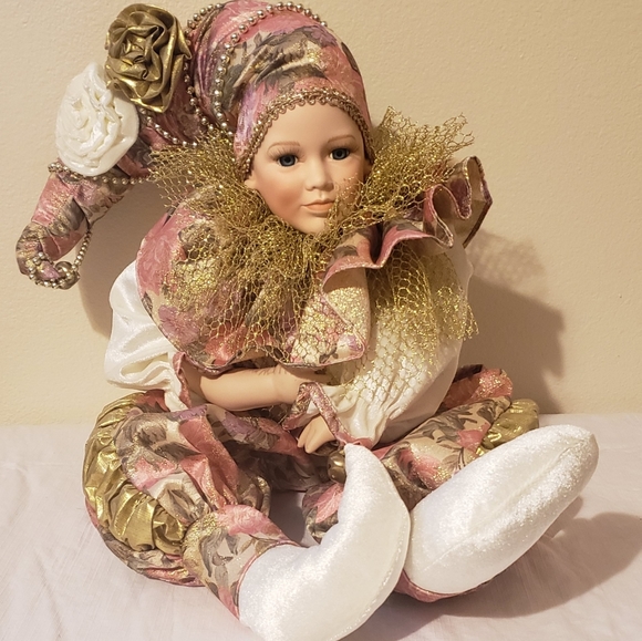 Other | Vintage Porcelain Jester | Poshmark